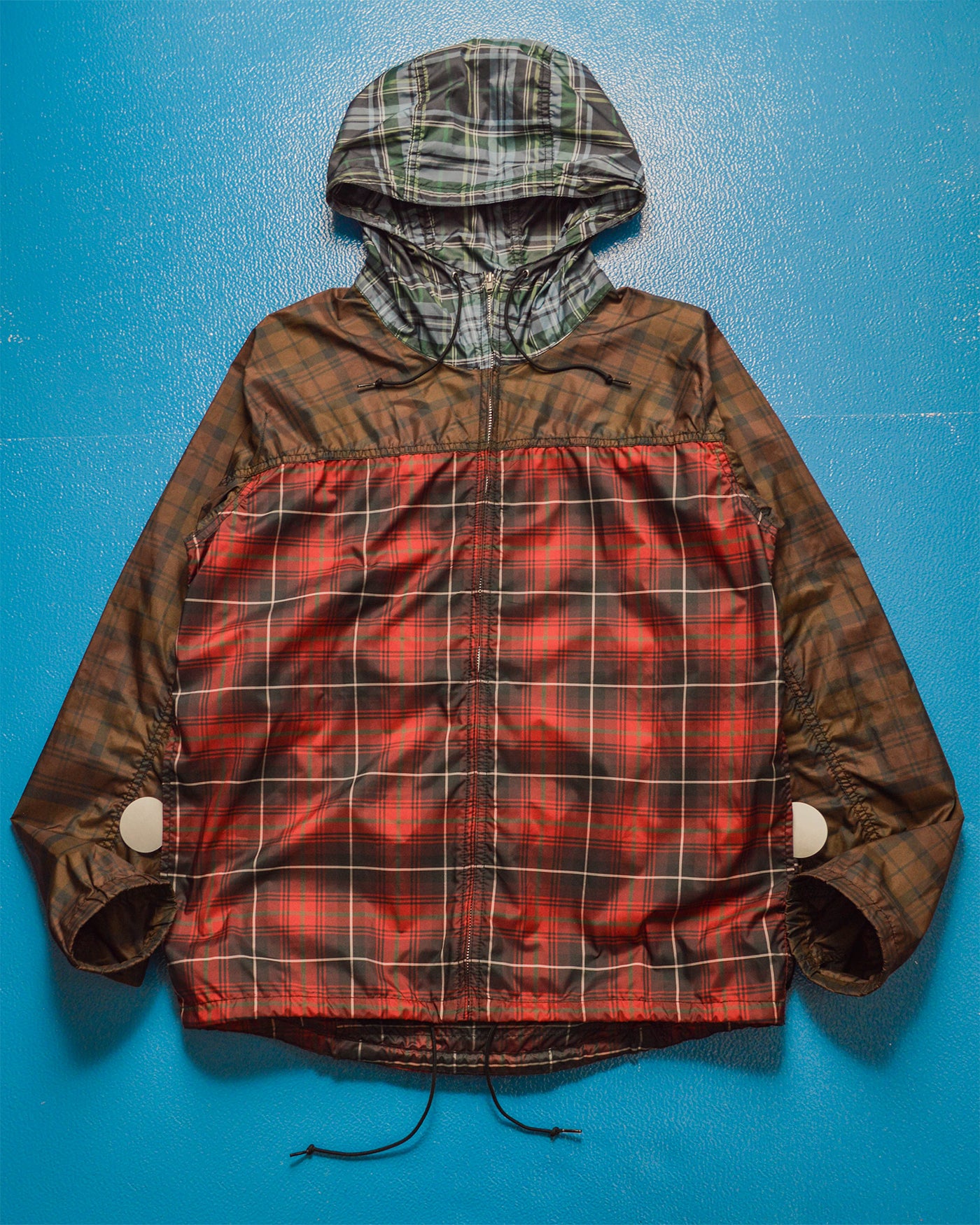 Comme des Garcons CdG Shirt Mixed Plaid Ultra Light Windbreaker Jacket ...